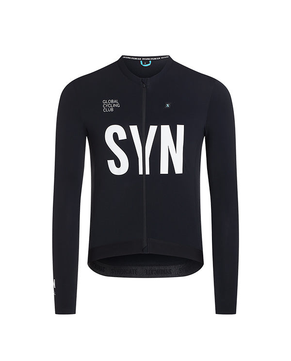 Biehler 長袖車衣Syndicate Training 2.0 LS Jersey Black 男款 黑 | Cycling FABRO ...