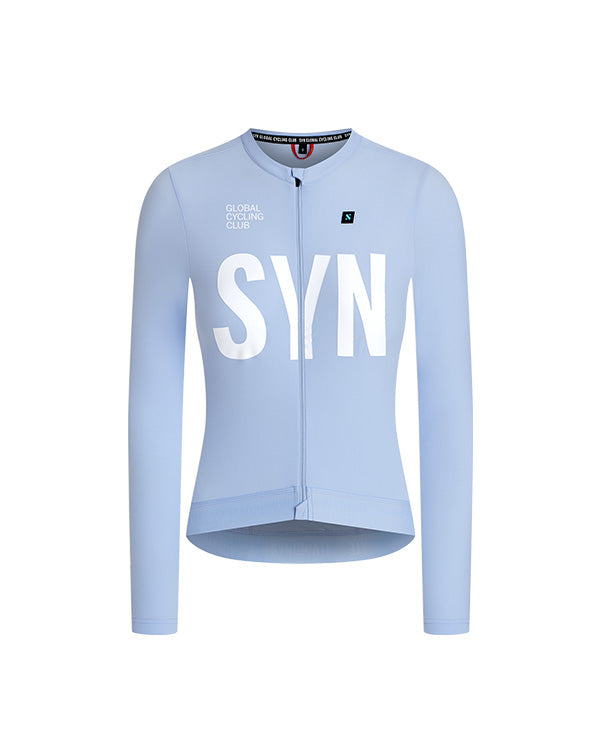 Biehler 長袖車衣Syndicate Training 2.0 LS Jersey Polar 女款 北極藍 | Cycling ...